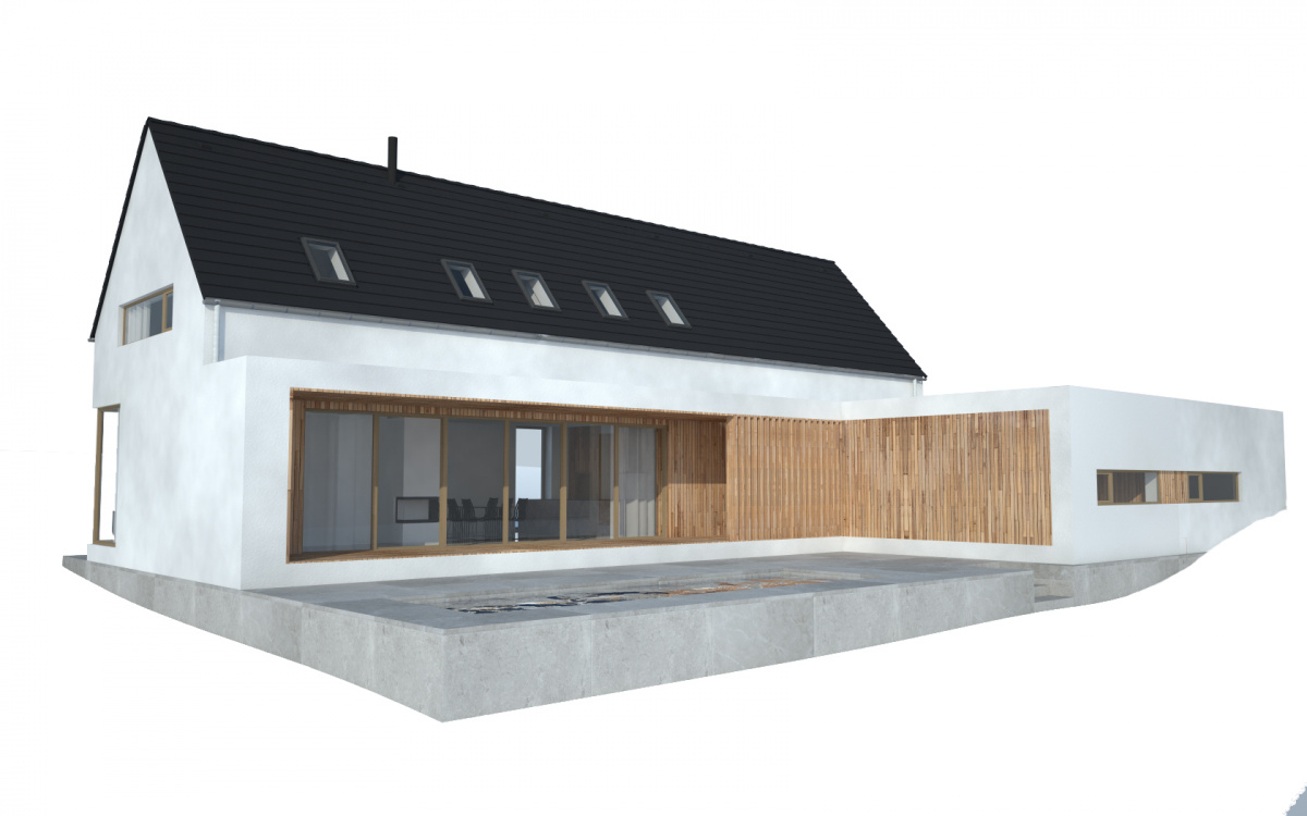 Moderní vesnický dům